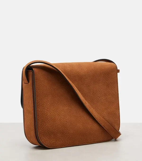 Calvin Klein Small Leather Shoulder Bag - Brown