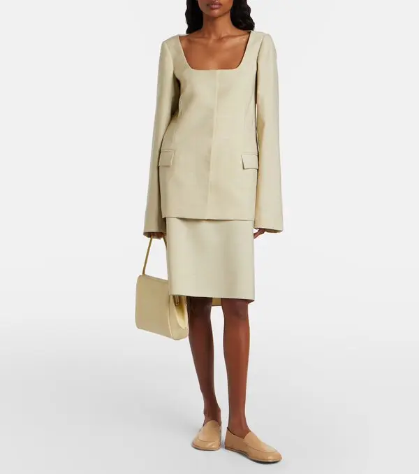 Calvin Klein Small Shoulder Bag - White