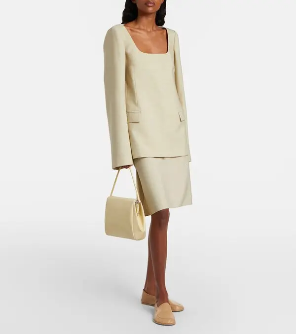 Calvin Klein Small Shoulder Bag - White