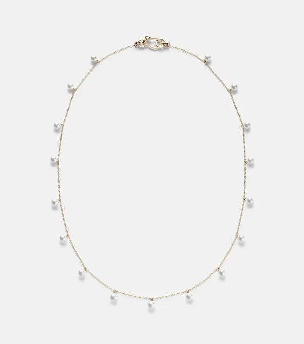 Sophie Bille Brahe 14kt Yellow Freshwater Pearl Necklace - Gold