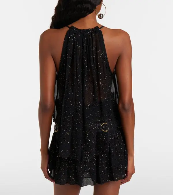 Isabel Marant Étoile Marilou Silk Georgette Top