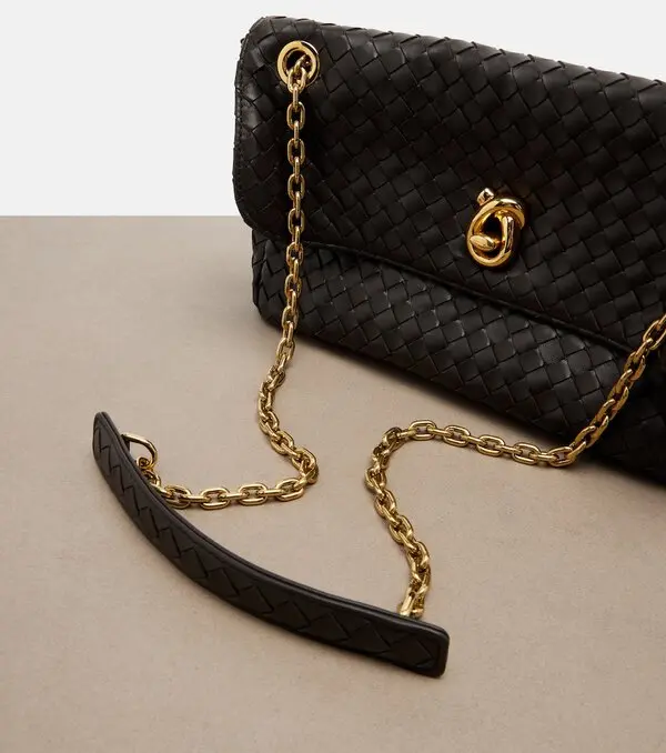 Bottega Veneta Madison Medium Shoulder Bag - Brown