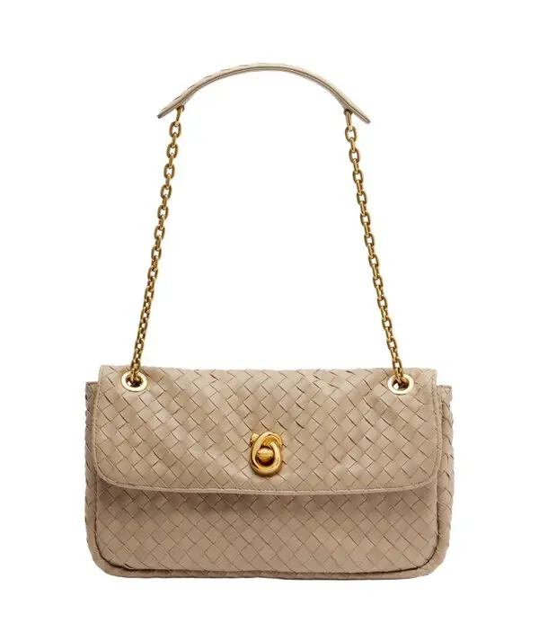 Bottega Veneta Madison Shoulder Bag - Beige