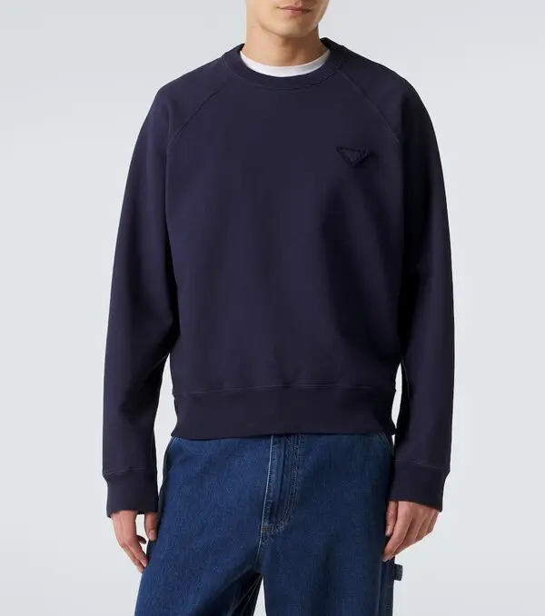 Prada Cotton Jersey Sweatshirt