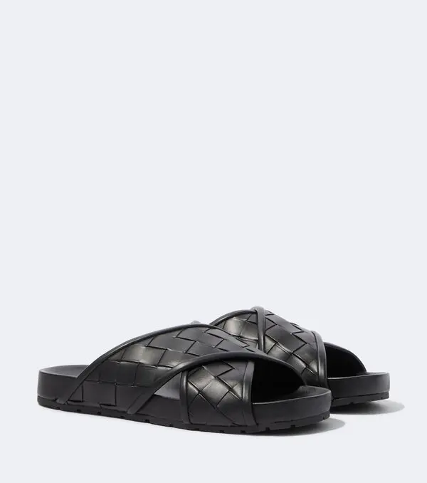 Bottega Veneta Tarik Sandals - Black
