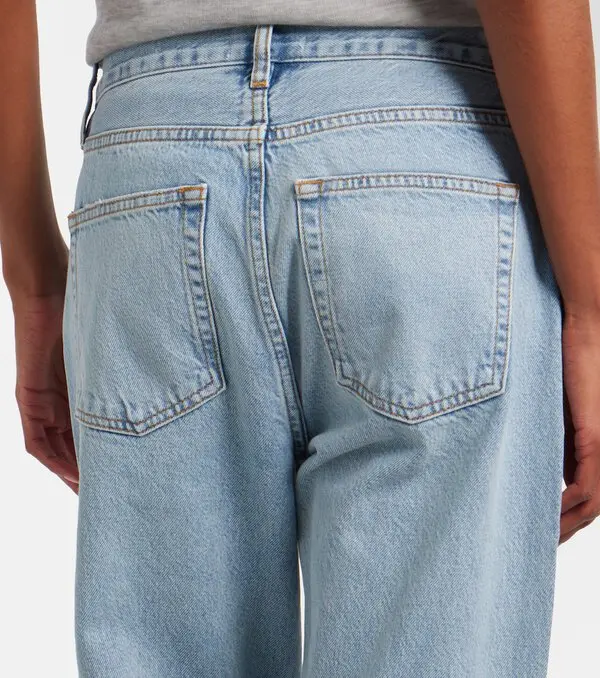 FRAME The Hang Cuff Straight Jeans