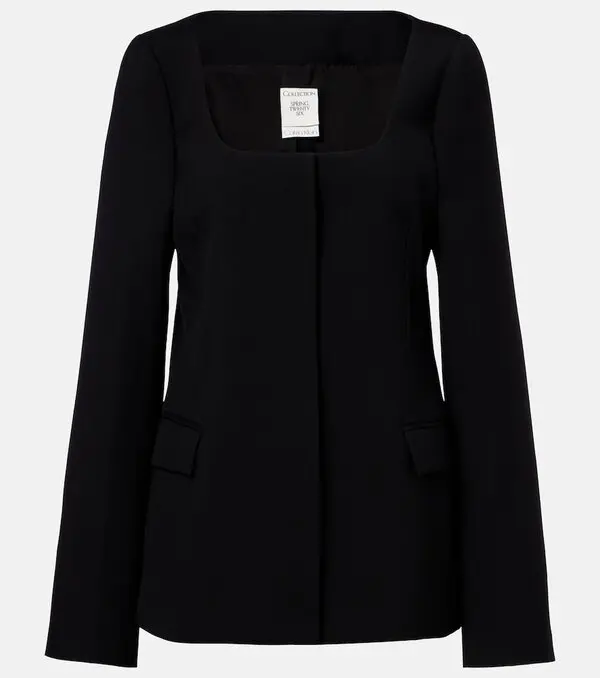 Calvin Klein Camille Wool Jacket - Black