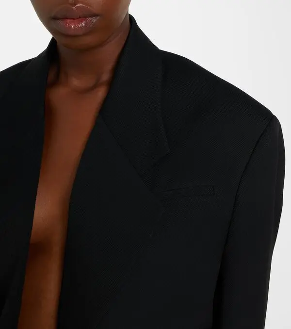 Calvin Klein Petunia Striped Cropped Jacket