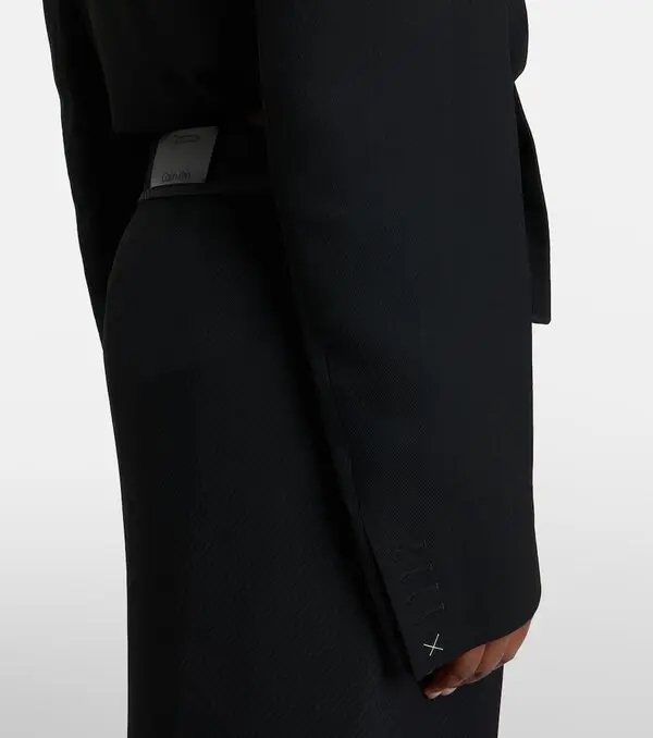 Calvin Klein Petunia Striped Cropped Jacket