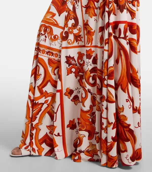 Dolce & Gabbana Organza Maxi Dress