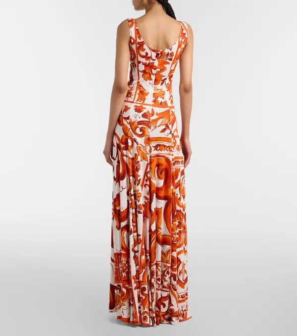 Dolce & Gabbana Organza Maxi Dress