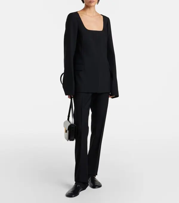 Calvin Klein Vela Leather Loafers - Black