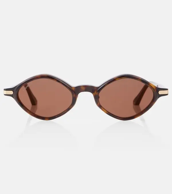 Cartier Signature C Oval Sunglasses - Brown