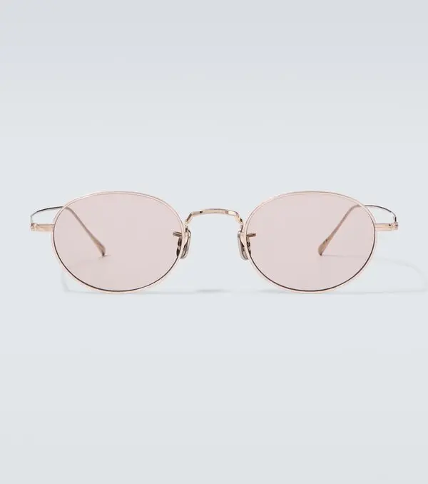 Auralee X Eyevan Oval Sunglasses - Gold