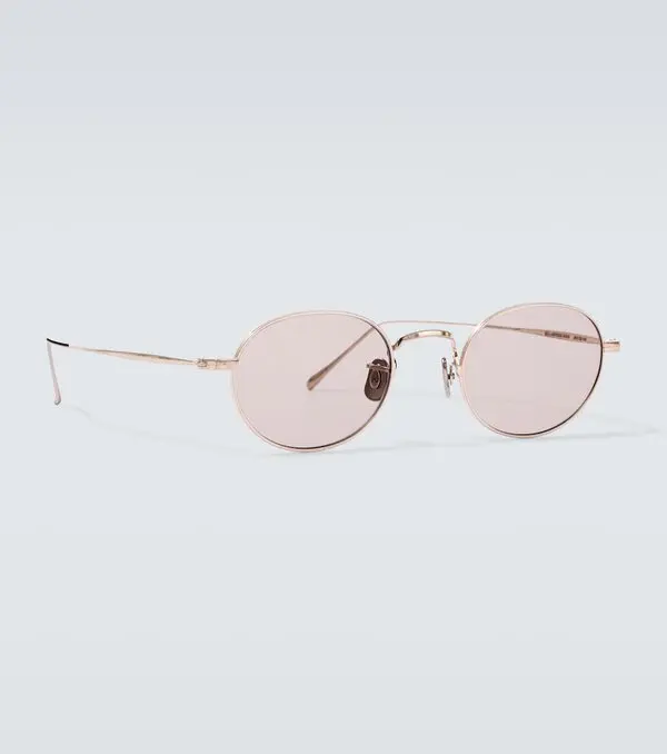 Auralee X Eyevan Oval Sunglasses - Gold