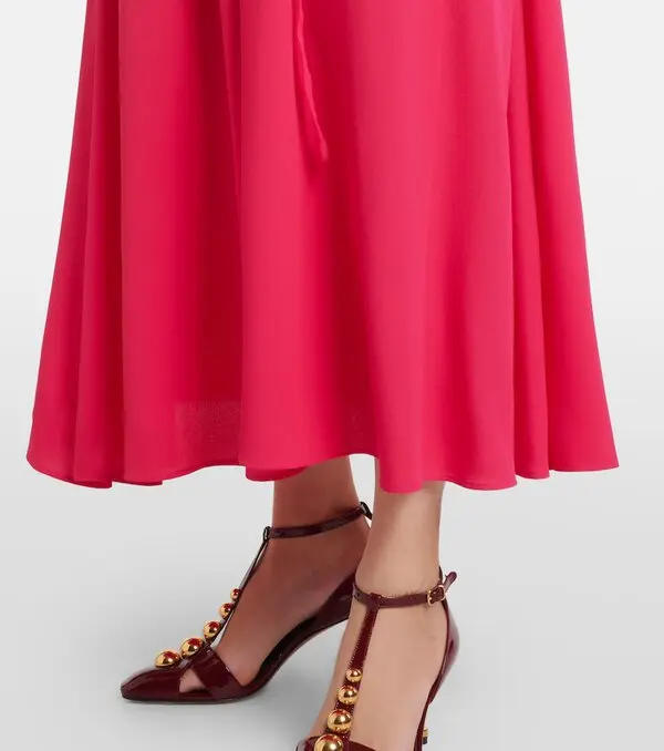JOSEPH Elba Crêpe Maxi Skirt