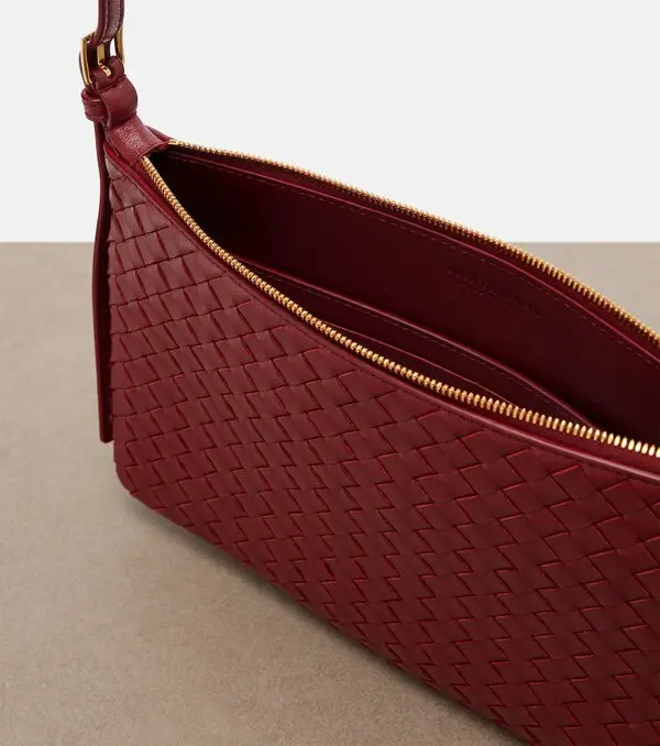 Bottega Veneta Intrecciato Leather Crossbody Bag
