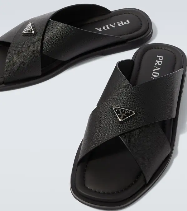 Prada Leather Sandals