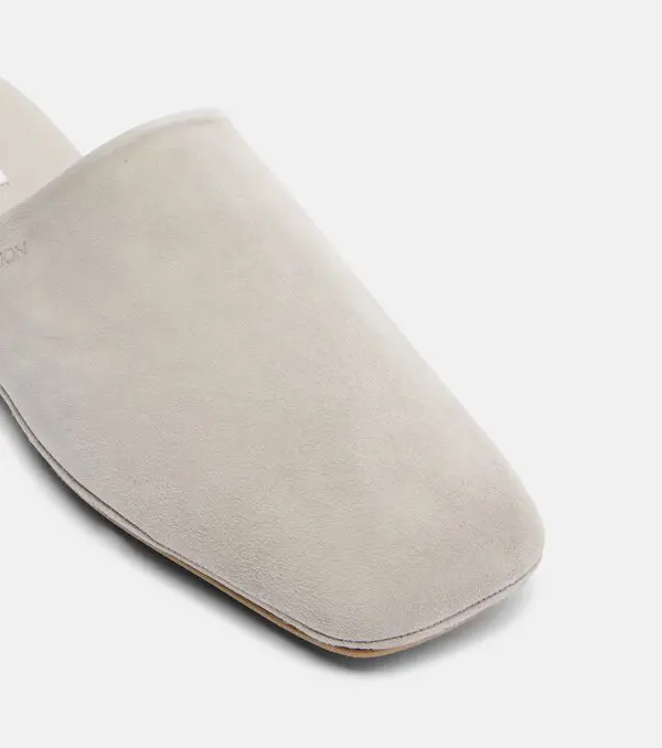 Calvin Klein Suede Slippers - Grey