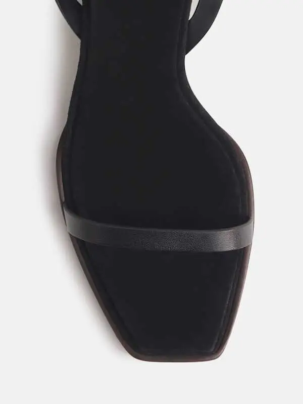 REFORMATION Lina Wedge Sandal Leather