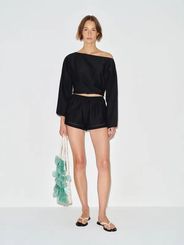 REFORMATION Rachel Two Piece Set - Black