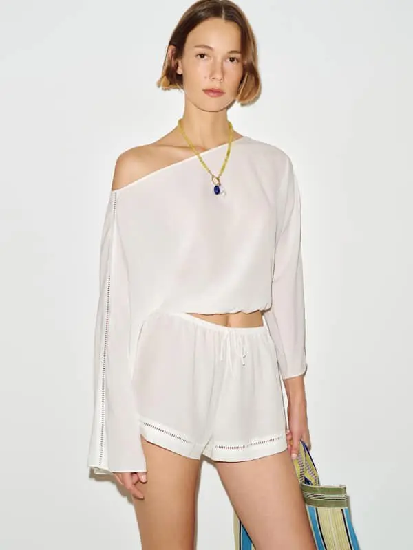 REFORMATION Rachel Two Piece Set - Ivory