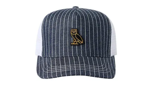 OVO Trucker Hat - Washed Indigo