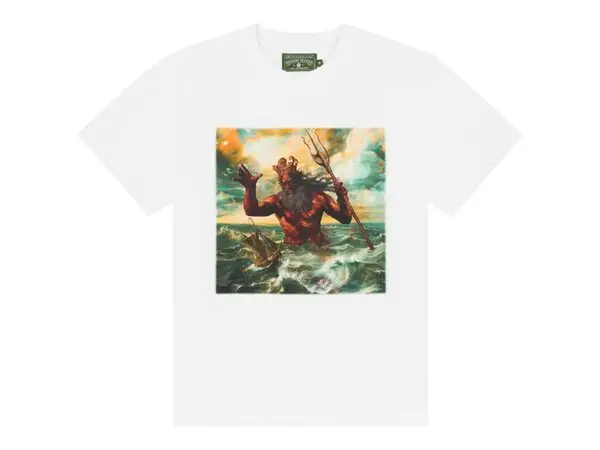DENIM TEARS Poseidon's Revenge T-shirt - White