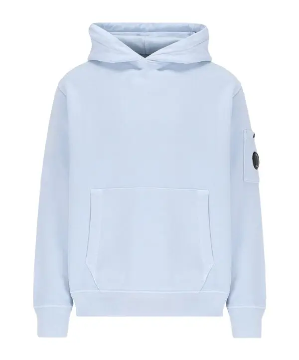 C.P. COMPANY Lens-detailed Drawstring Hoodie