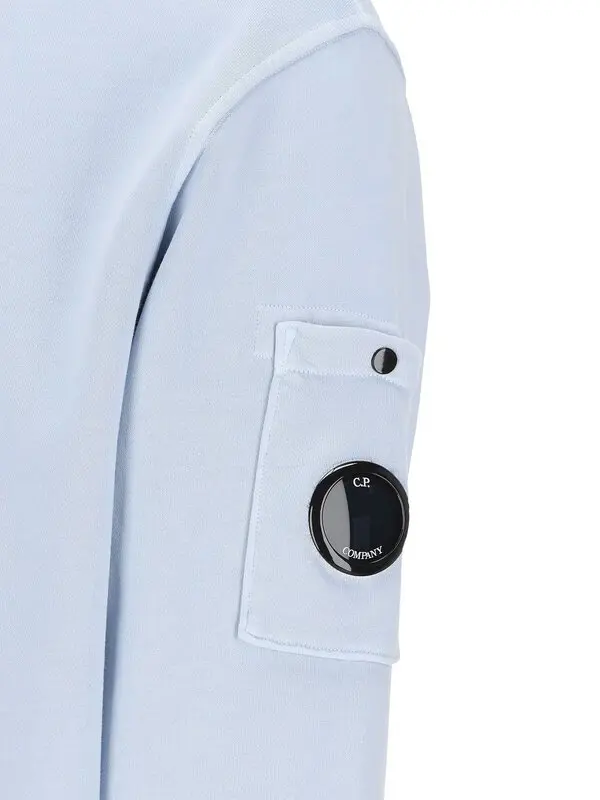 C.P. COMPANY Lens-detailed Drawstring Hoodie