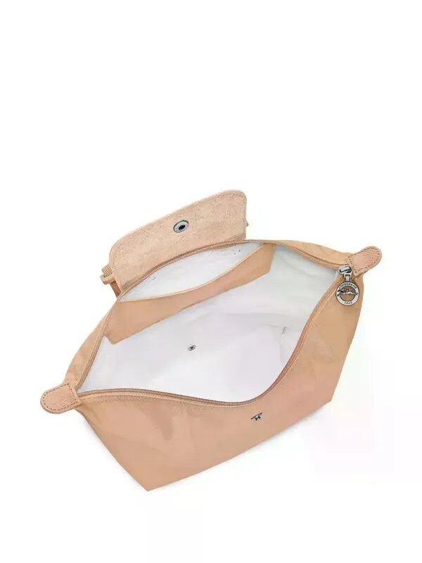 Longchamp Le Pliage Leather-trim Backpack - Neutrals