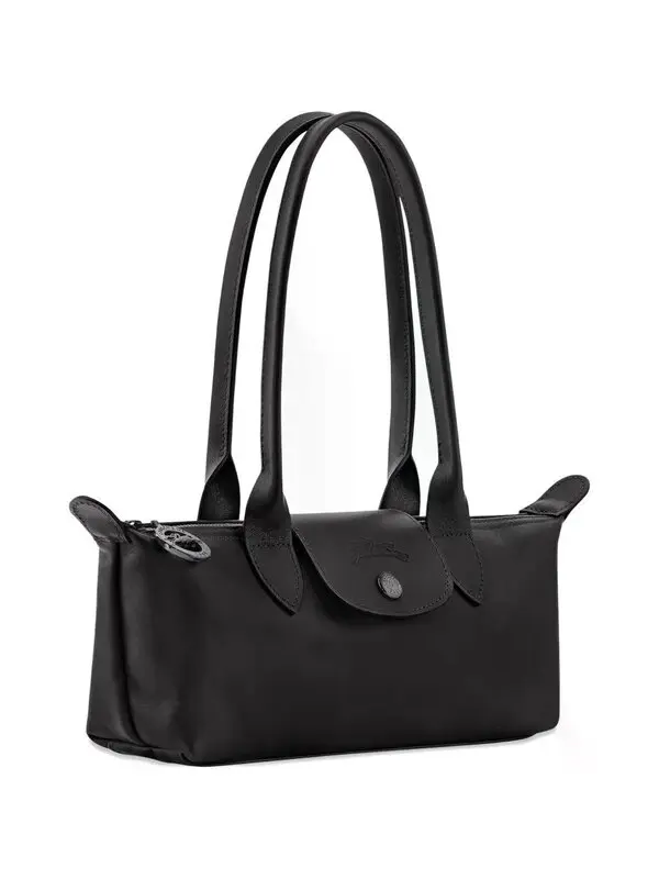 Longchamp Le Pliage Xtra Leather Shoulder Bag - Black