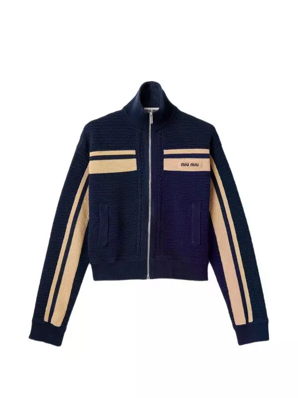 Miu Miu Cotton Crochet Cardigan