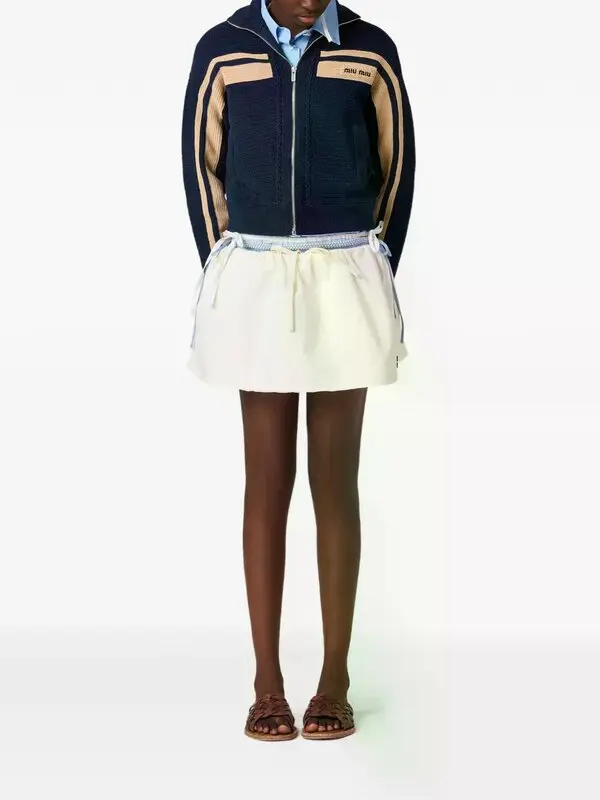 Miu Miu Cotton Crochet Cardigan