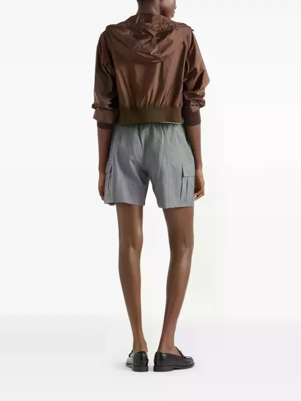 Prada Lightweight Re-nylon Blouson Jacket - Brown