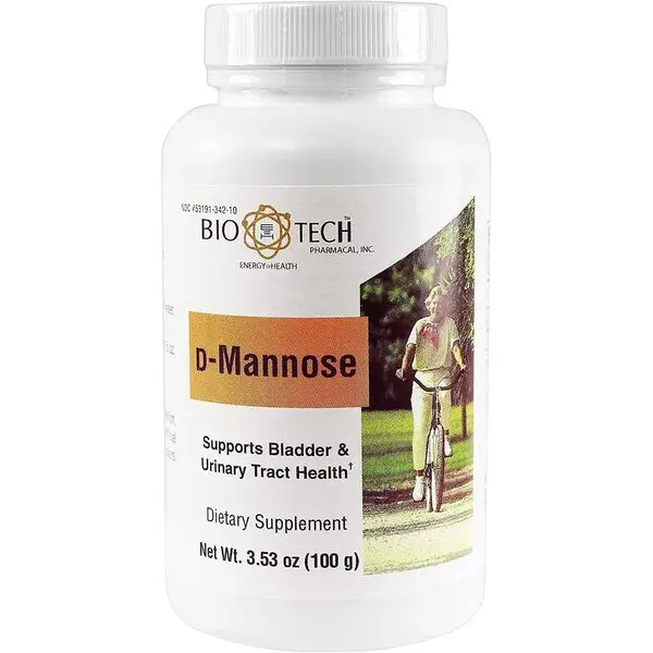 BIO-TECH PHARMACAL D-mannose 100 Grams - One-color