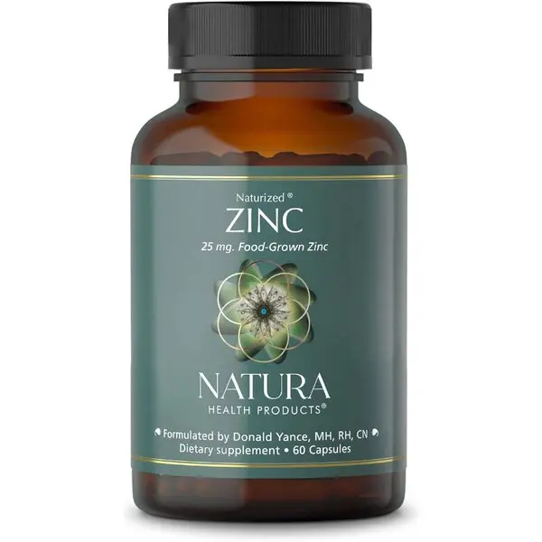NATURA HEALTH PRODUCTS Zinc 60 Capsules - One-color