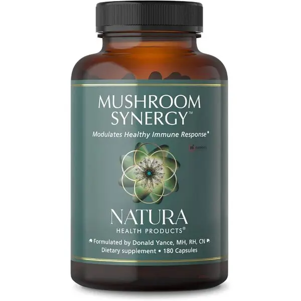 NATURA HEALTH PRODUCTS Mushroom Synergy 180 Capsules - One-color