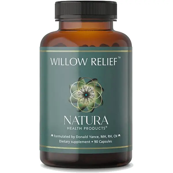 NATURA HEALTH PRODUCTS Willow Relief 90 Capsules - One-color