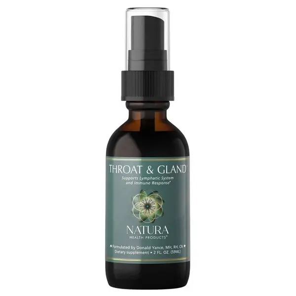 NATURA HEALTH PRODUCTS Throat & Gland 59 Milliliters - One-color