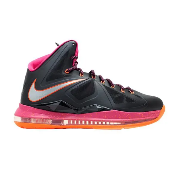 Nike Lebron 10 Xdr "floridian" Athletic Sneakers - Black