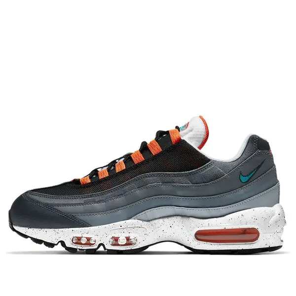 Nike Max 95 Speckled Athletic Sneakers - Black
