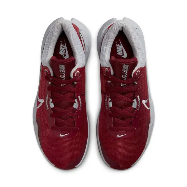 Nike Renew Elevate 3 High Top Sneakers - Team Red Grey