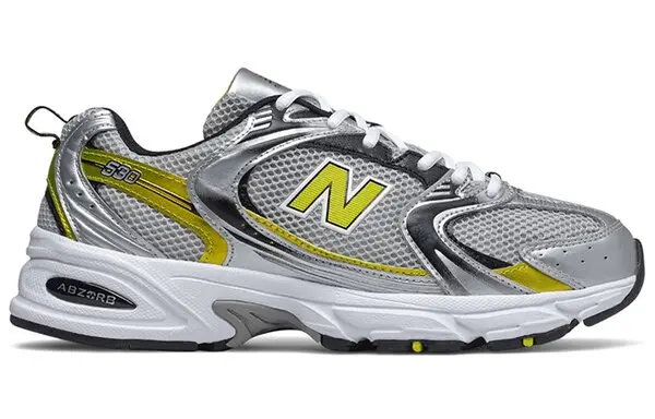 NEW BALANCE 530 D Wide Athletic Sneakers - Silver