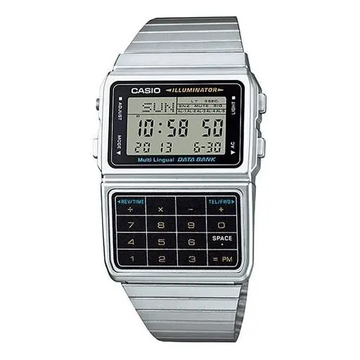 Casio Quartz Analog-digital Watch - Silver