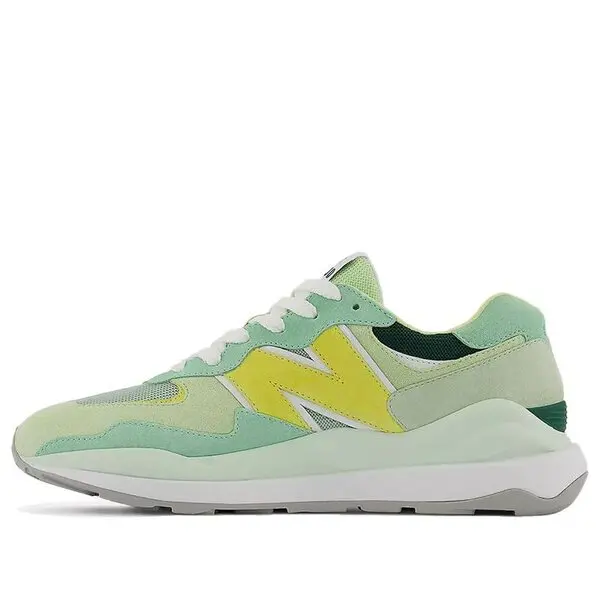 NEW BALANCE Staud X 57/40 Athletic Sneakers - Green