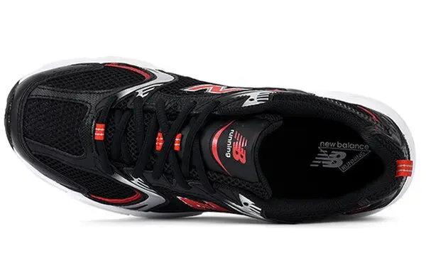 NEW BALANCE 530 Athletic Sneakers - Black/red/white