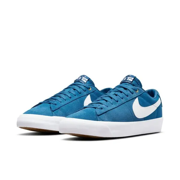 Nike Zoom Blazer Low Pro Gt Sb Sneakers - Blue/white