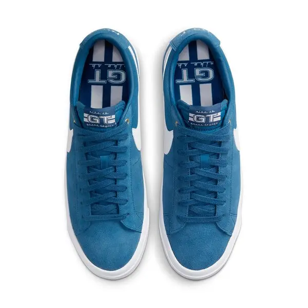 Nike Zoom Blazer Low Pro Gt Sb Sneakers - Blue/white