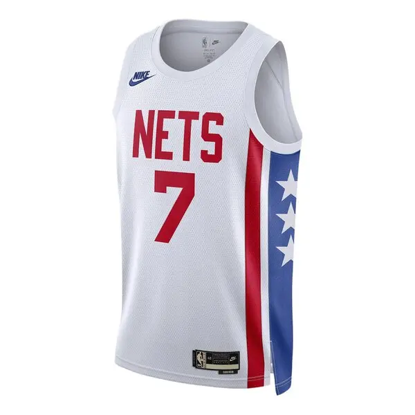Nike Nba Brooklyn Nets Kevin Durant Swingman Jersey - White/blue/red